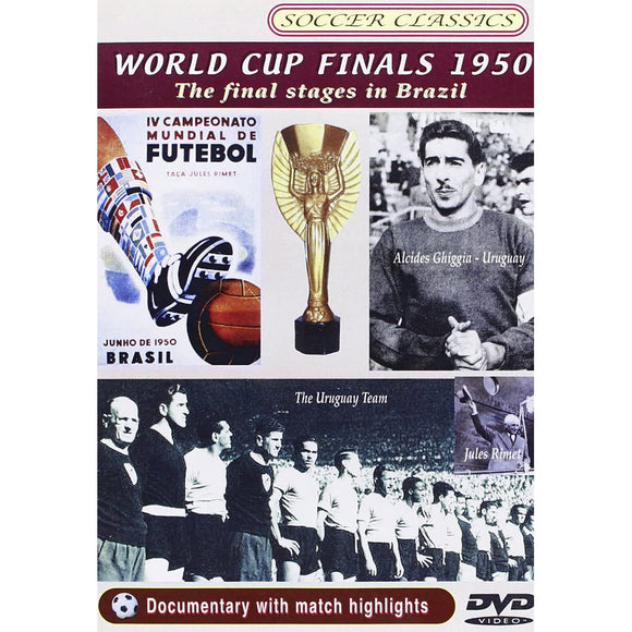 The 1950 World Cup Finals – The Final Stages in Brazil | Soccer Books ...