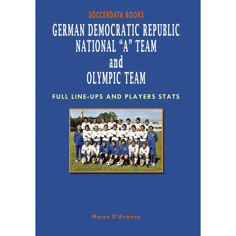 German Democratic Republic National "A" Team and Olympic Team – Full L ...